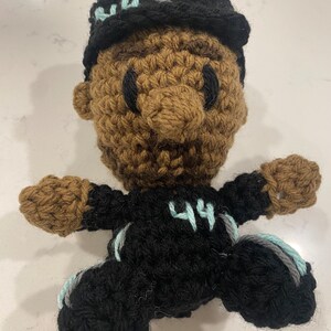 Mini Lewis Hamilton Crocheted Amigurumi Doll, Racing, Gift for F1 Fans ...