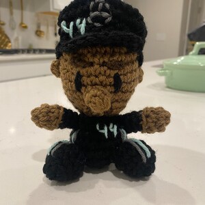 Mini Lewis Hamilton Crocheted Amigurumi Doll, Racing, Gift for F1 Fans ...