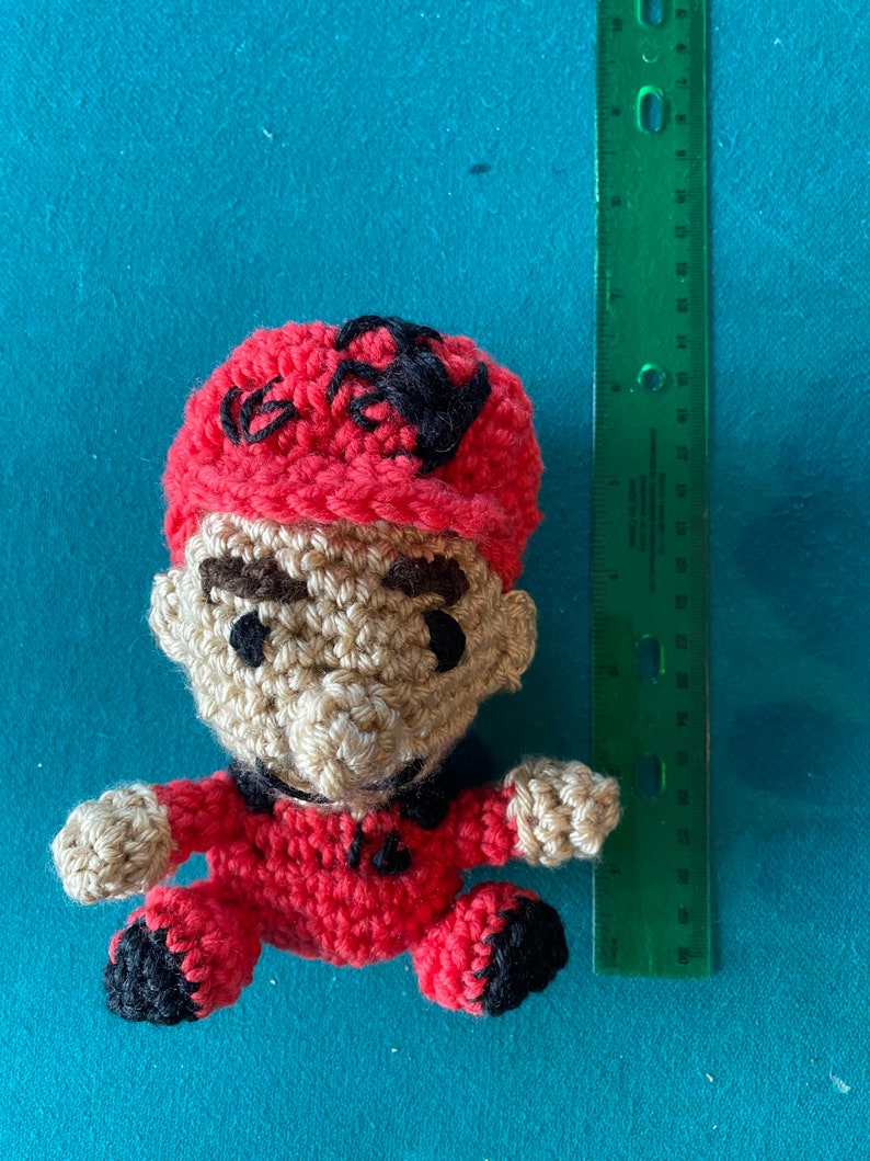 Mini Charles Leclerc Crocheted Doll, Crocheted People, Homemade ...
