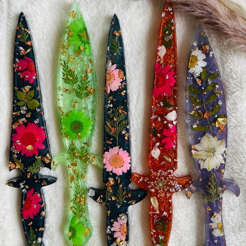 Resin Daggers - Etsy Canada
