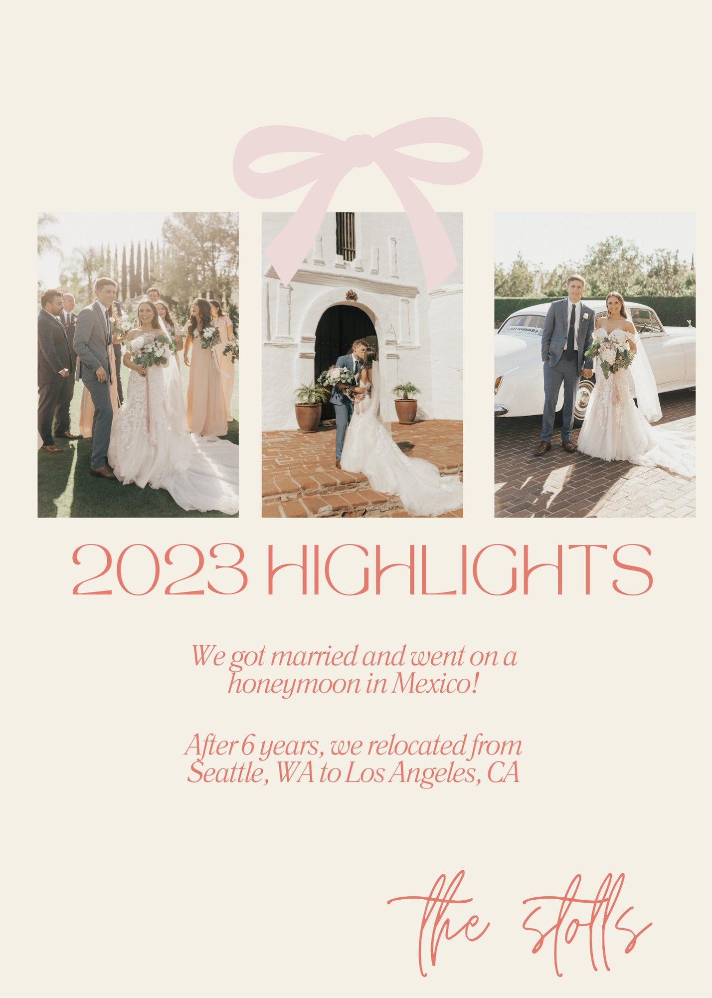 Christmas Card Template | Scalloped Edge Card | Arch Christmas Card ...