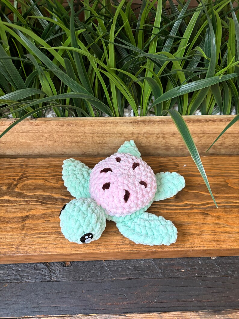 Watermelon Turtle Crochet Pattern - Etsy
