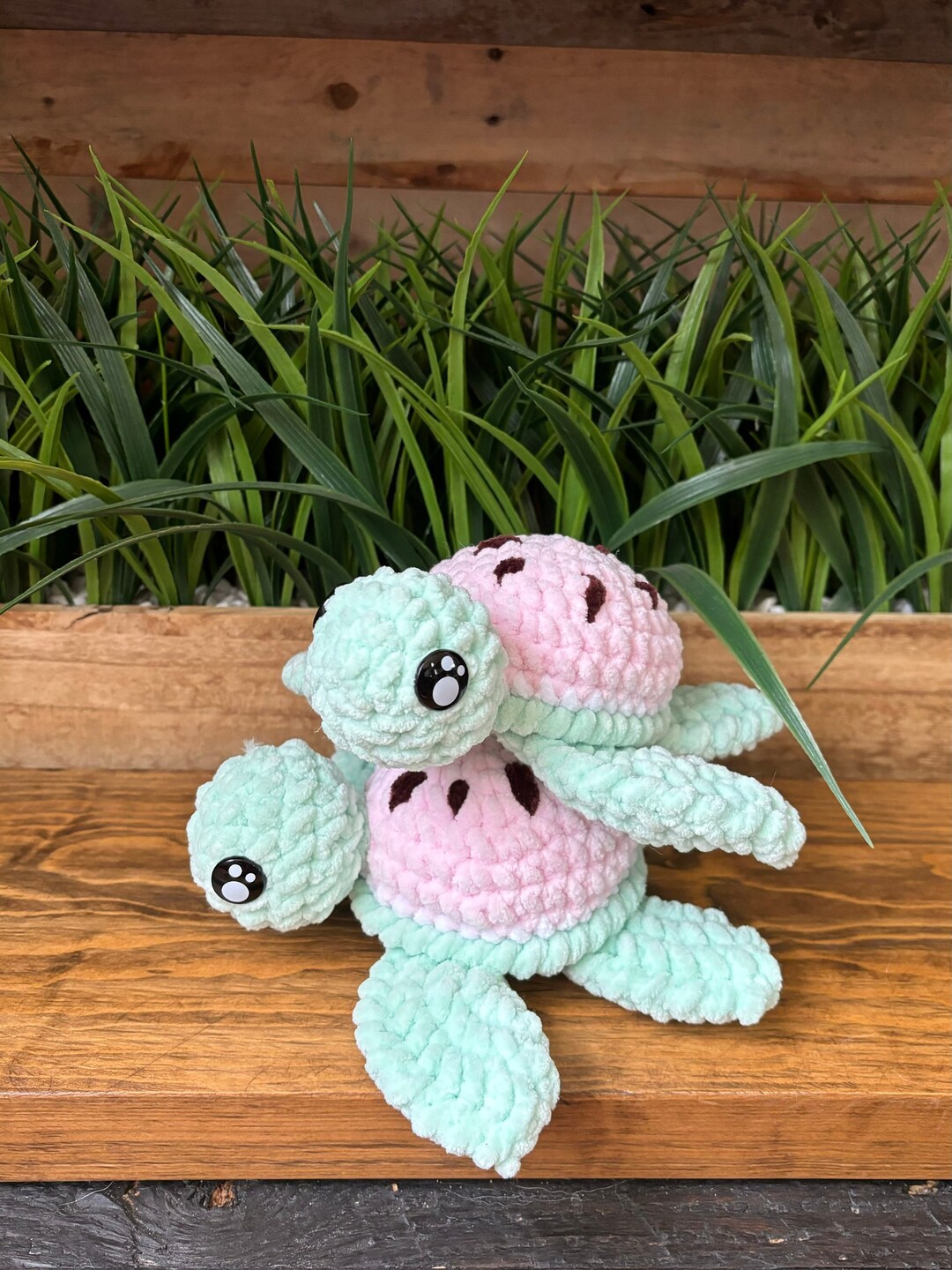 Watermelon Turtle Crochet Pattern - Etsy