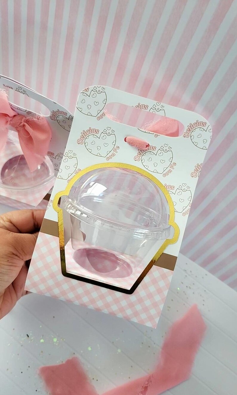 Mini Sweet Cup 70z | Treat Cup Packaging | Candy Cup Holder SVG | Party ...
