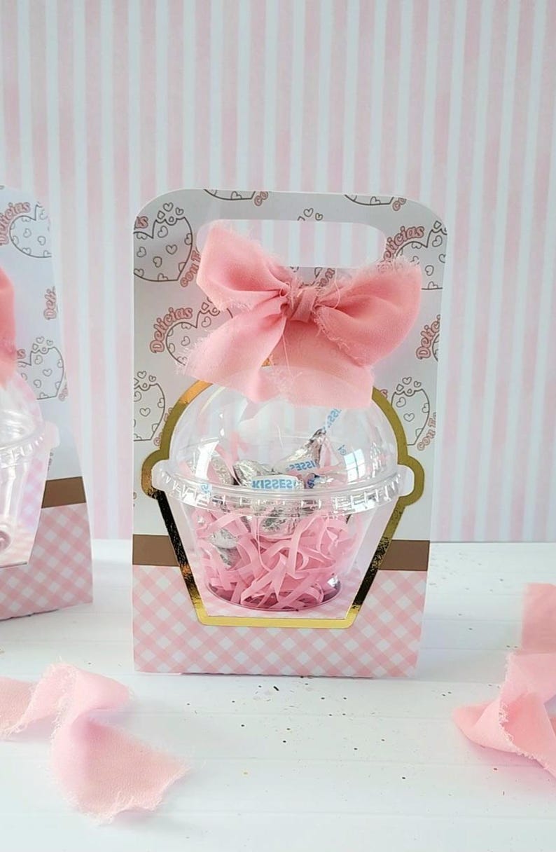 Mini Sweet Cup 70z | Treat Cup Packaging | Candy Cup Holder SVG | Party ...