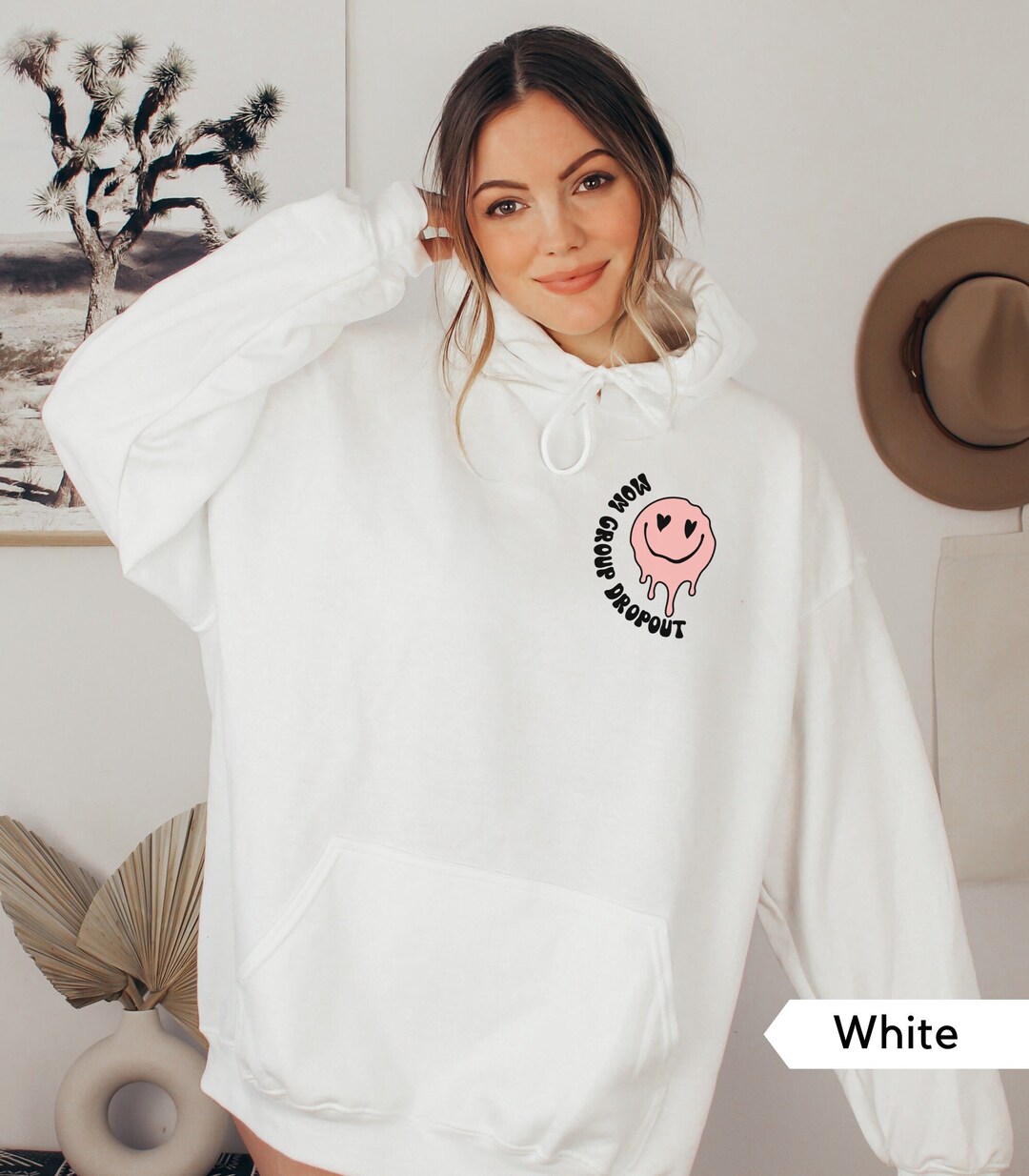 Mom Group Dropout Hoodie, Funny Mom Life Sweatshirt, Trendy Retro ...