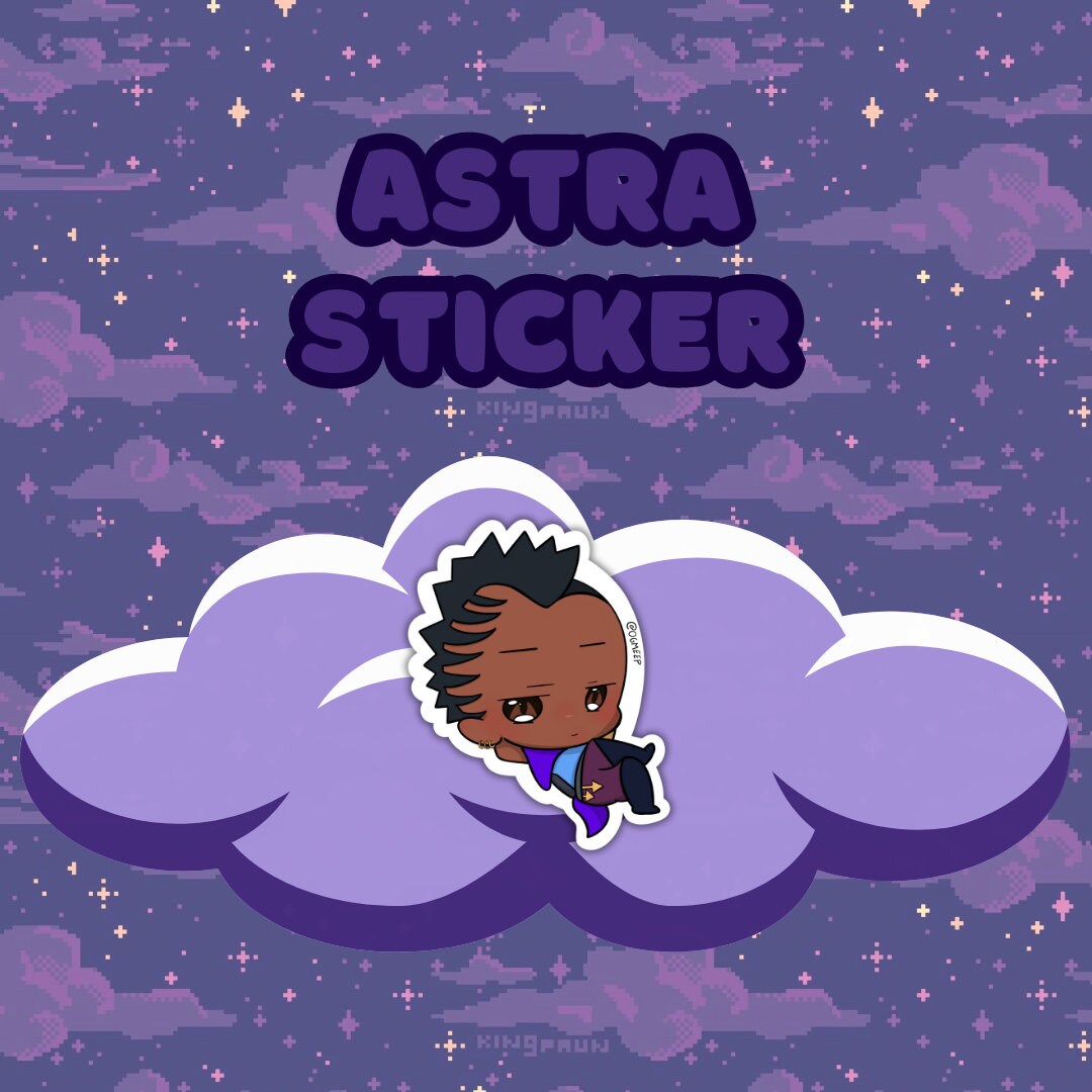 Astra Valorant | Waterproof Vinly Die-cut Sticker - Etsy