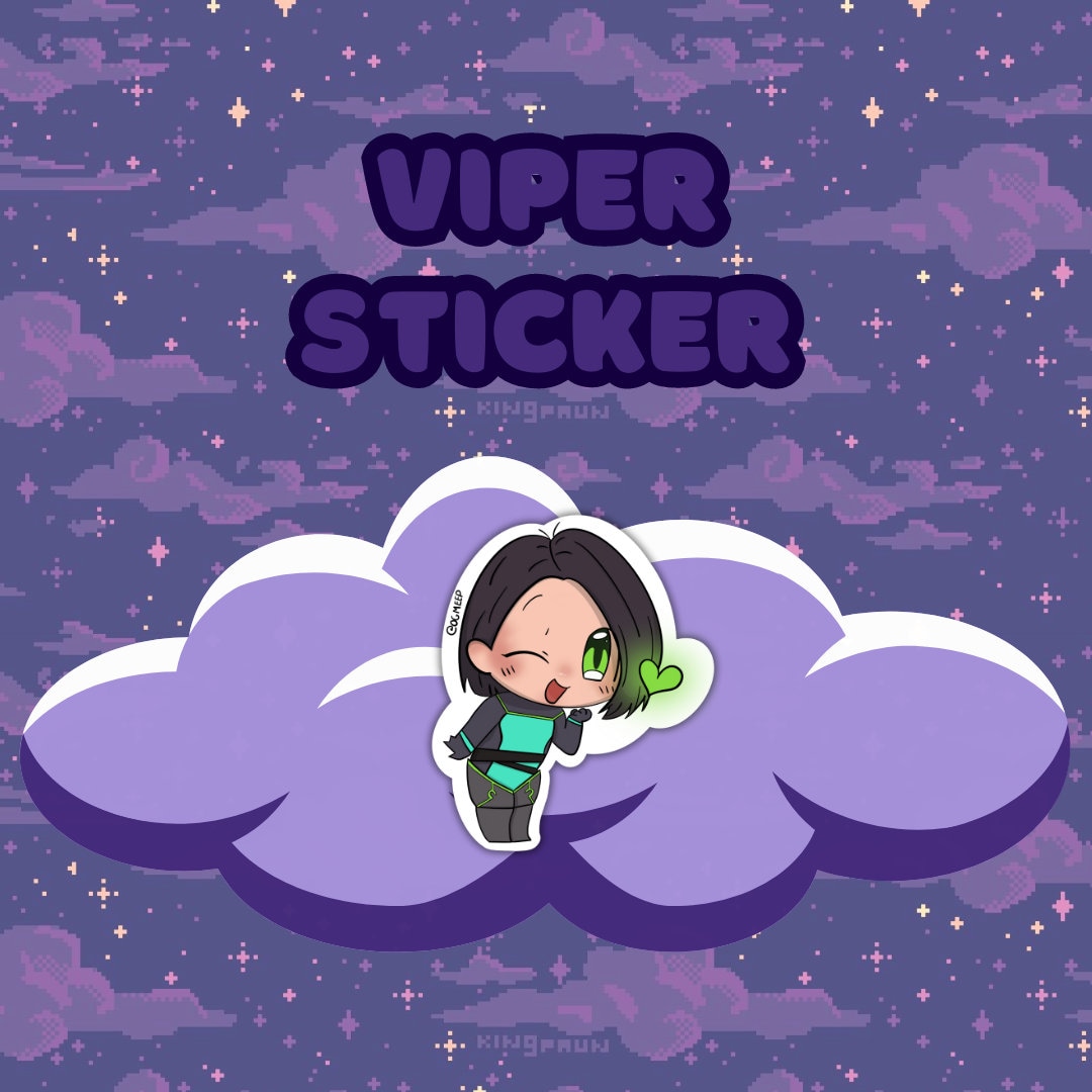 Viper Valorant Sticker - Etsy