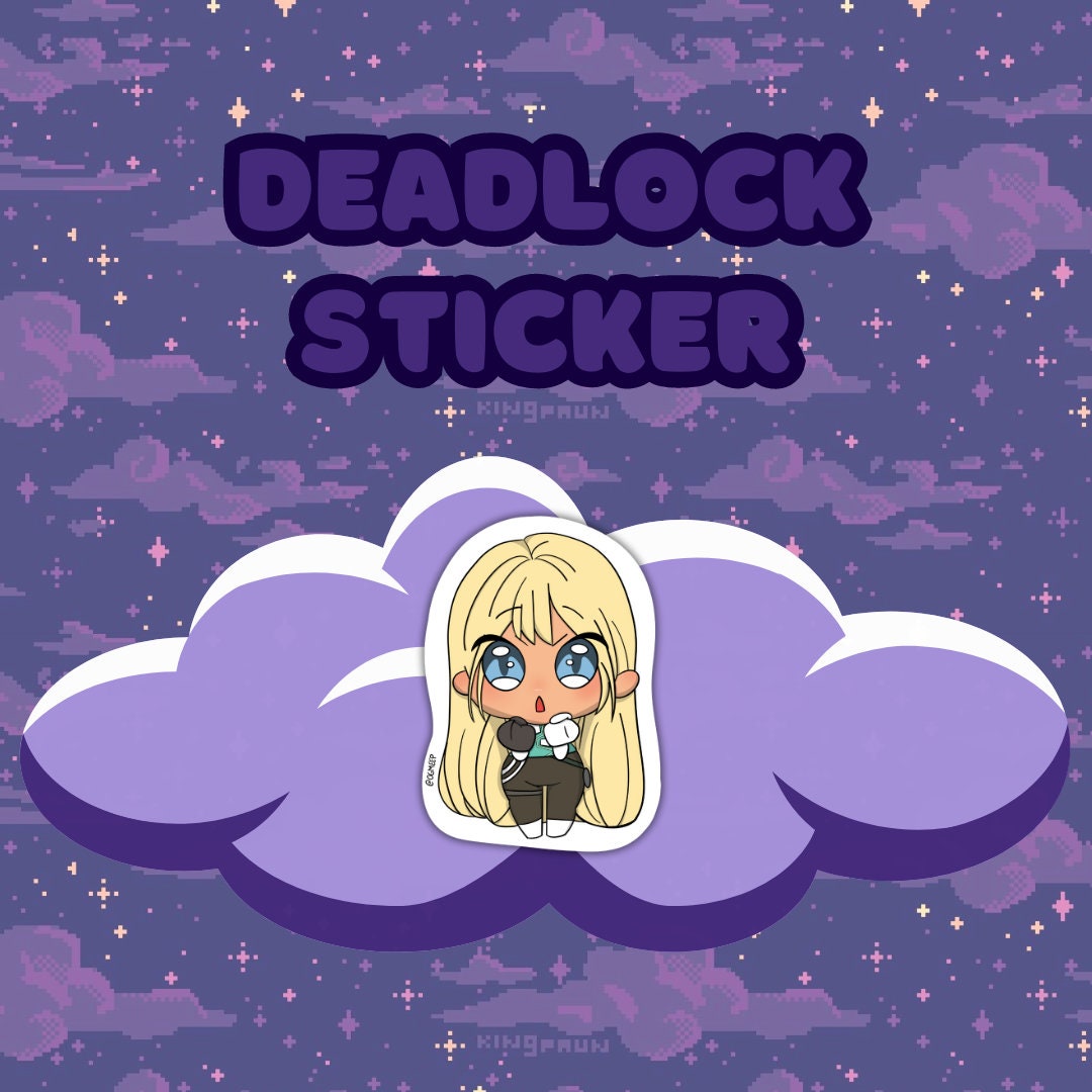 Deadlock Valorant Waterproof Vinly Die-cut Sticker - Etsy