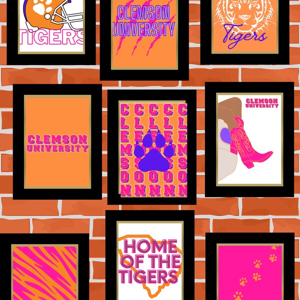 Preppy Tiger Svg - Etsy