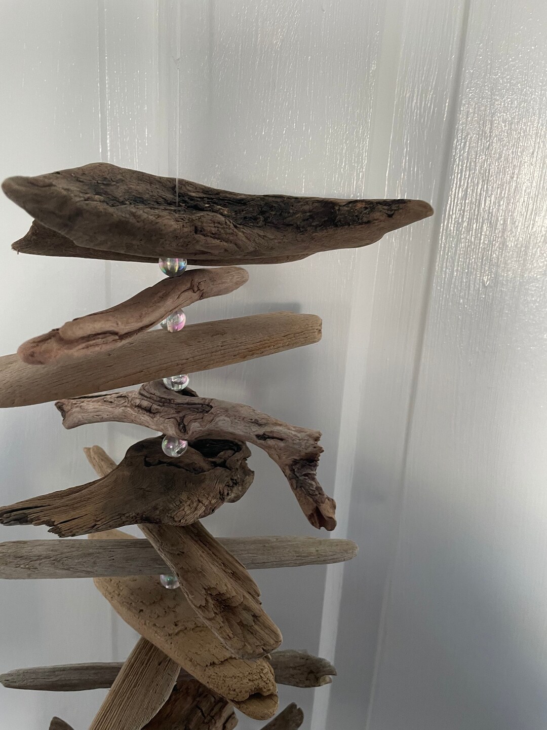 Valhalla Ladder 30 in V0153 Crystal Like Beads Housewarming Driftwood ...