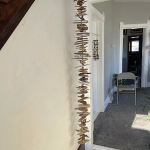 82 Inch Valhalla Ladder/ V0199/housewarming Gift/driftwood Garland/home ...