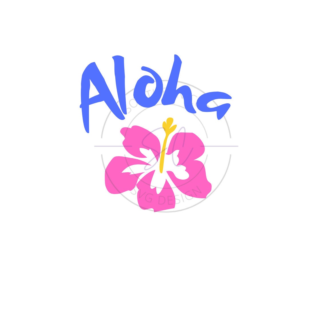 Aloha SVG - SVG/PNG Design - Beach Svg - Etsy