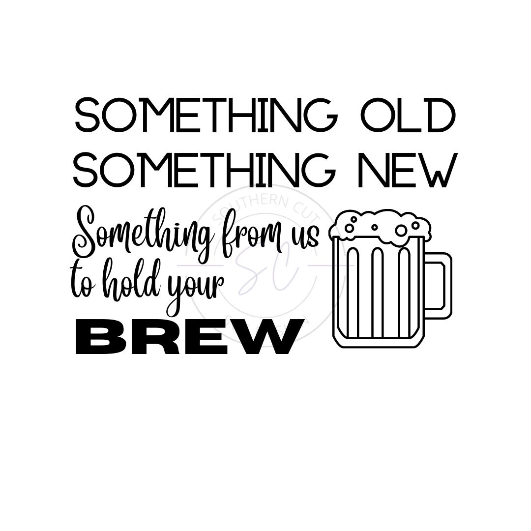 Wedding Koozie SVG - SVG/PNG Design - Wedding - Etsy