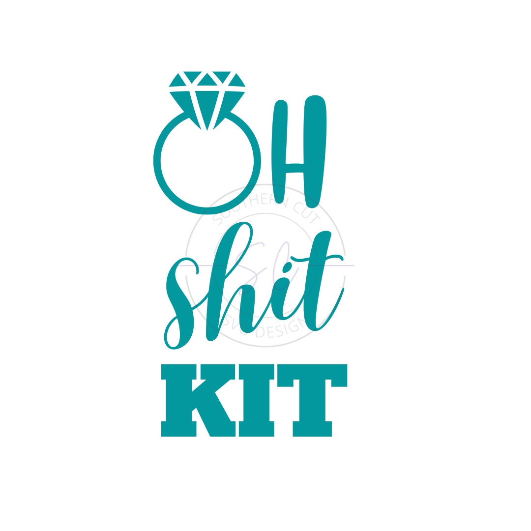 Oh Shit Kit- SVG/PNG Design - Wedding Svg - Etsy