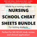 Medication Math Cheat Sheet for Nursing Students! Made BY a Nursing ...