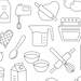 10 Printable Pages of Cooking and Baked Goods for Coloring Fun - Etsy