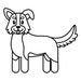 5 Printable Coloring Pages of Dogs for Coloring - Etsy