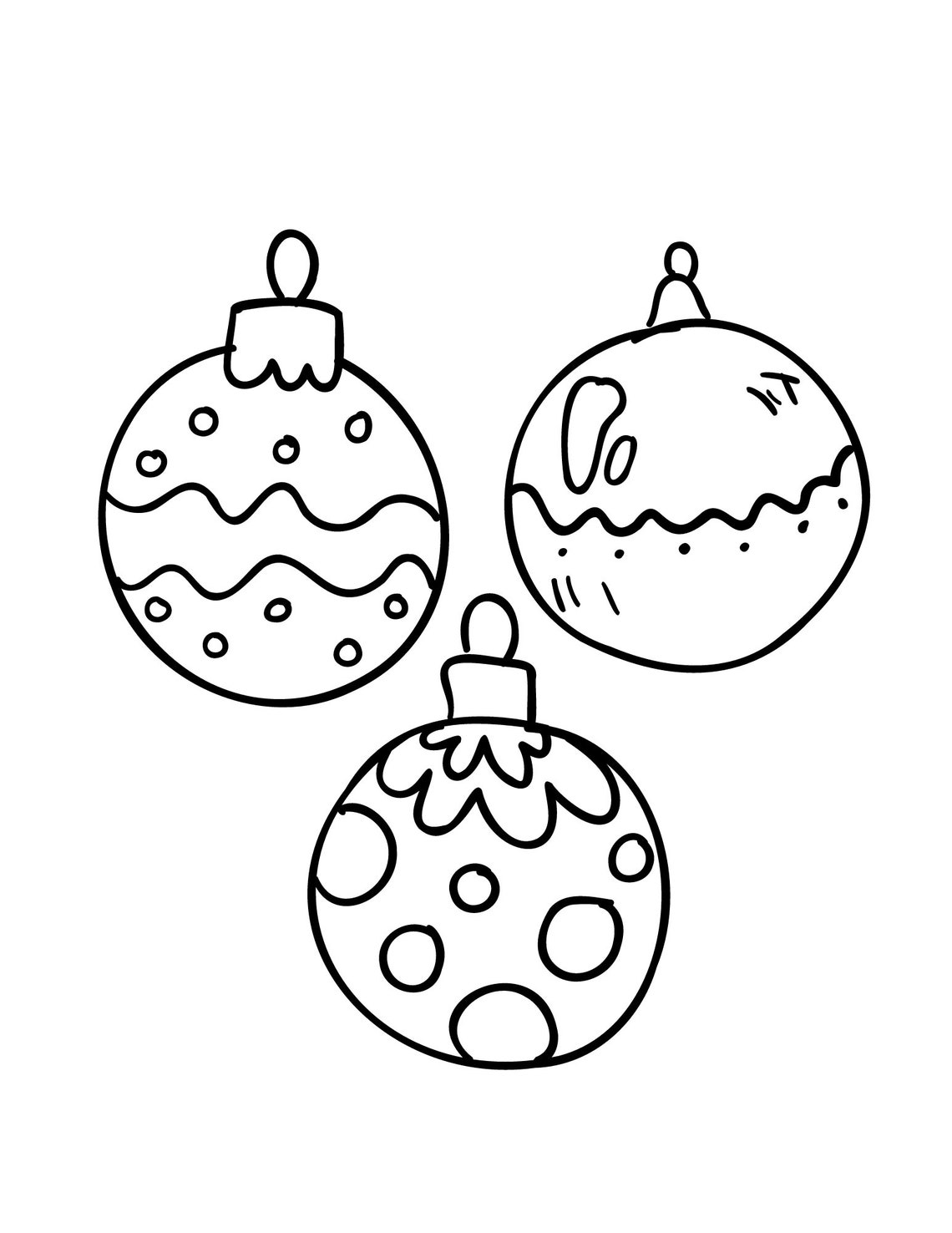 10 Printable Christmas Designs for Coloring - Etsy