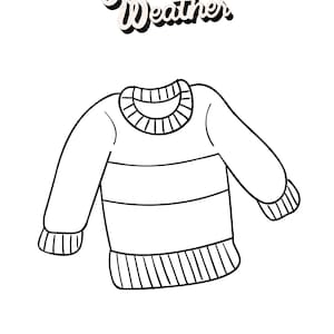 5 Printable Pages of Fall Season Theme for Coloring Fun - Etsy