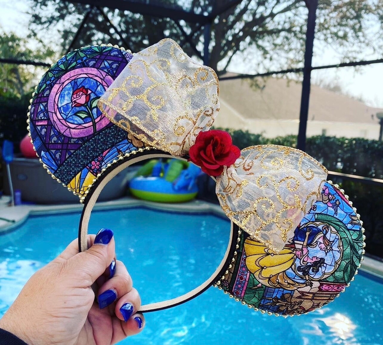 Stained Glass Ears - Etsy