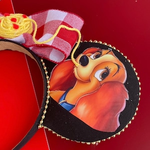 Lady and the Tramp Inspired Head Band/ears - Etsy