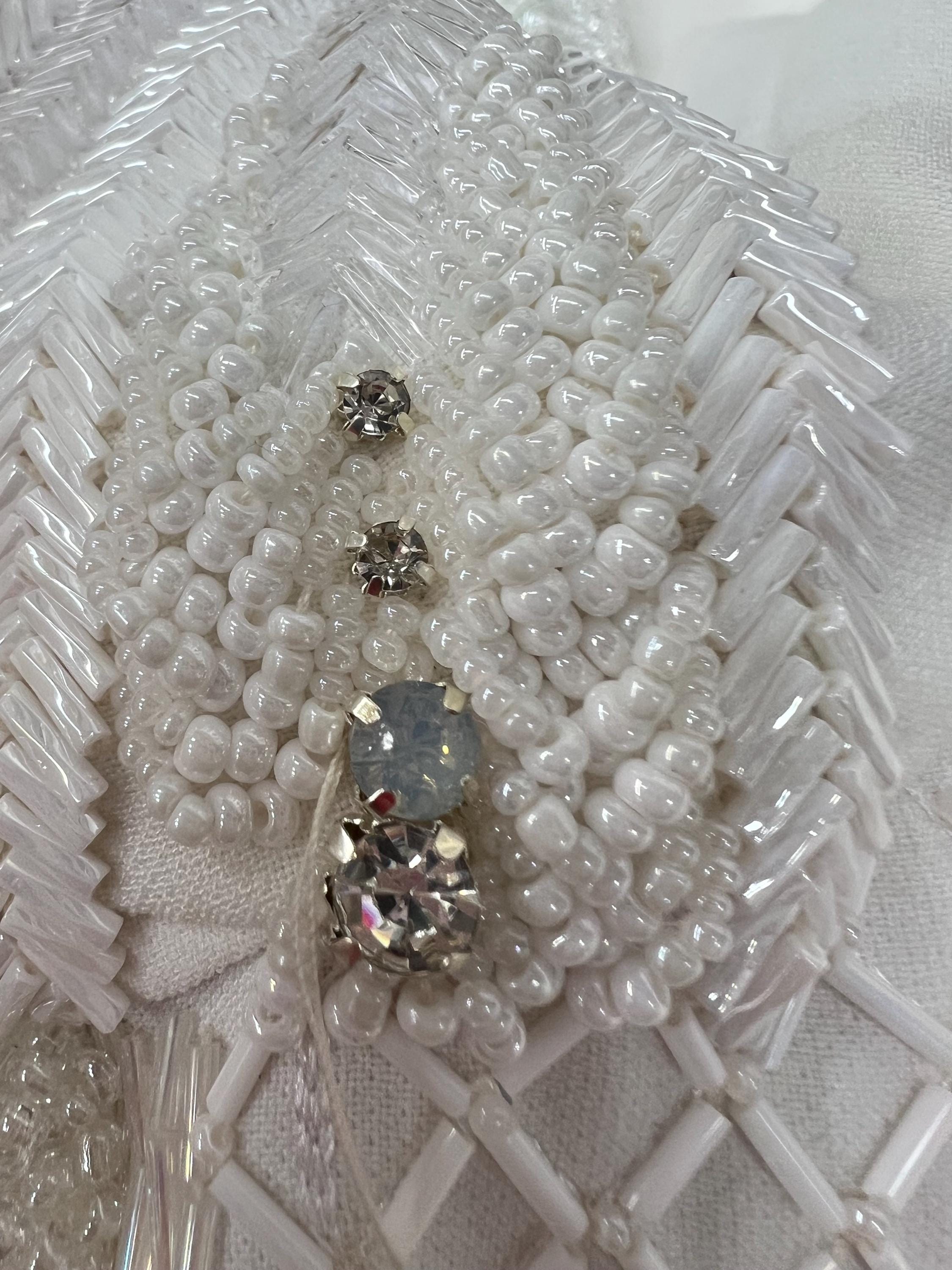 White Embroidery Jacket - Etsy