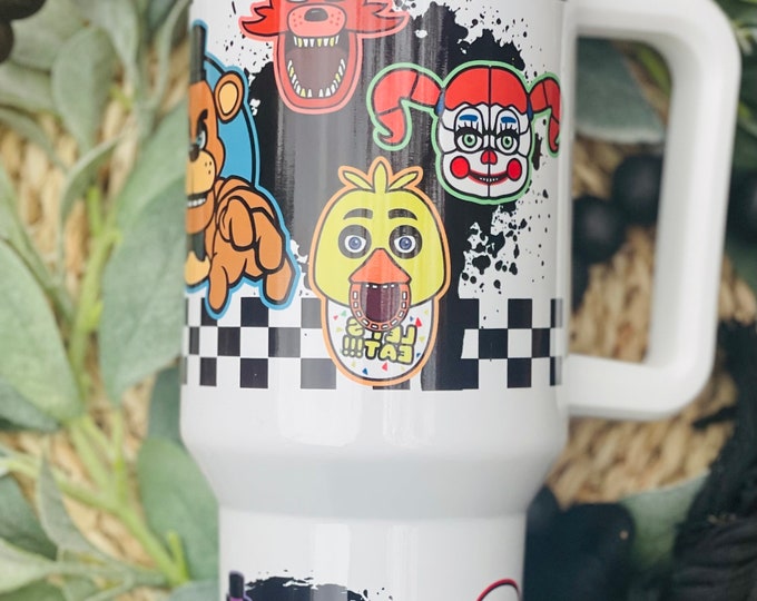 Five Nights at Freddy's Tumblers, FNAF Gifts, Gifts for Her, Gifts for ...