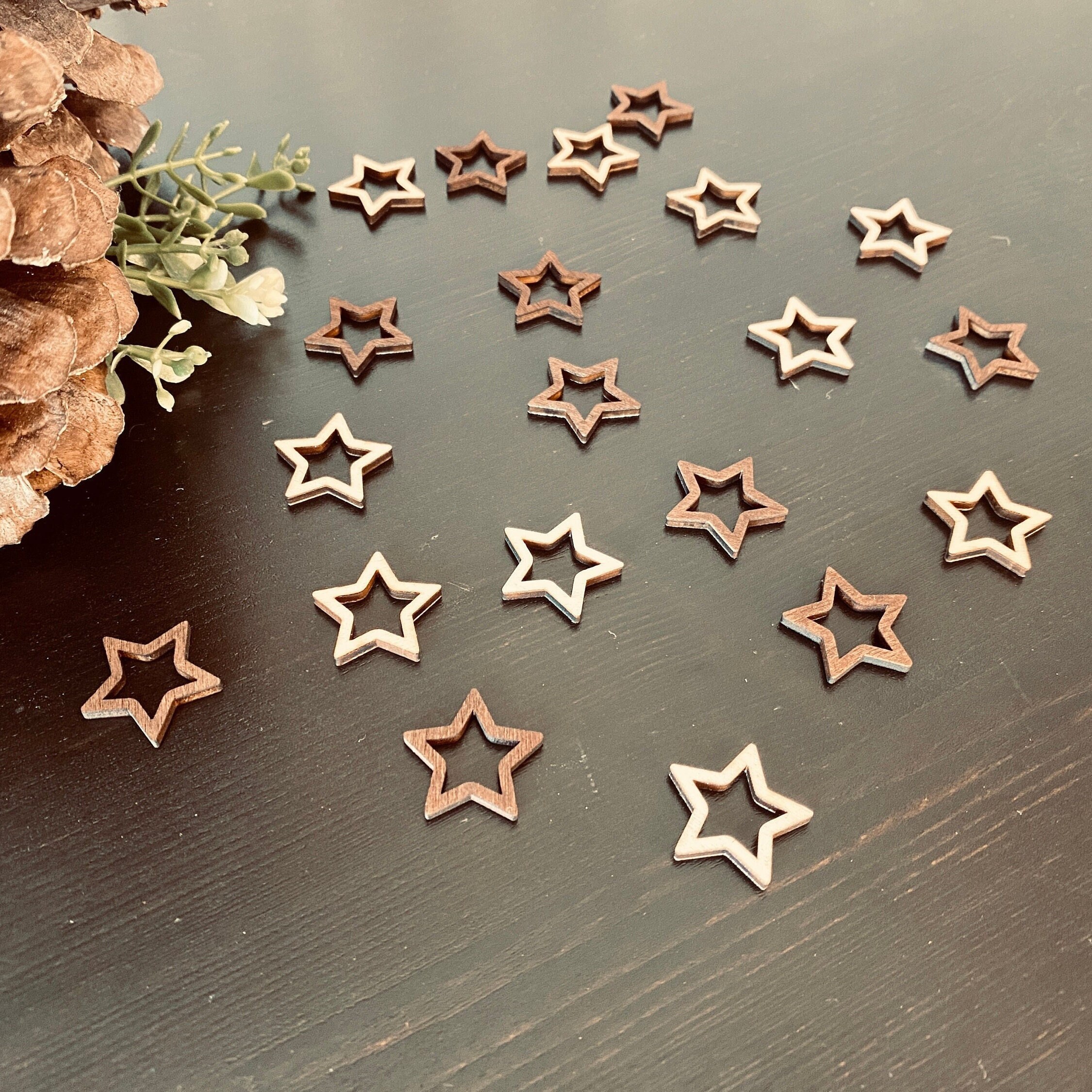 Mini Star Frame Table Decor Home Decoration Porch Decor Idea, DIY Paper ...