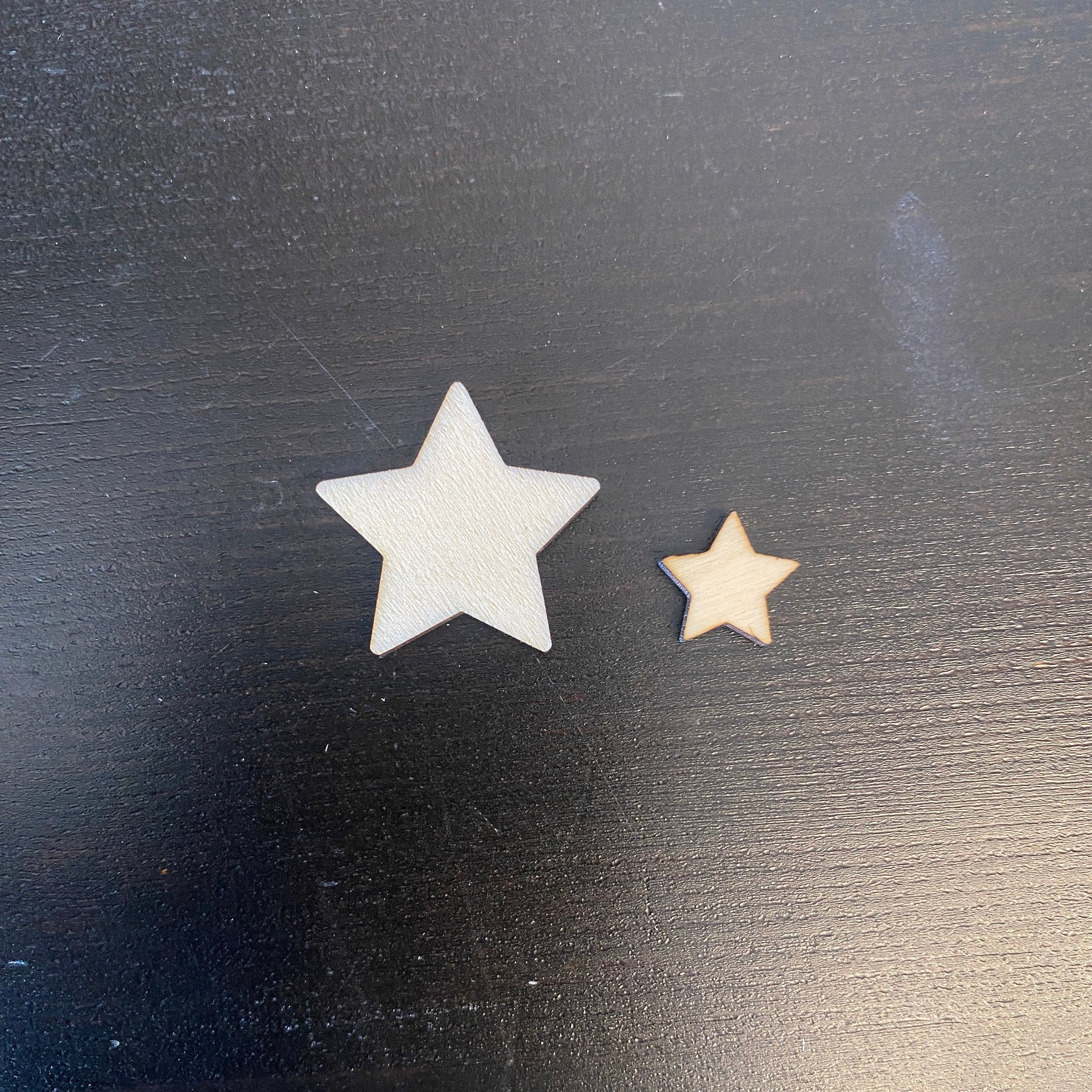 Mini Stars Wood Confetti: Perfect for DIY Crafts & Festive Decor Wood ...