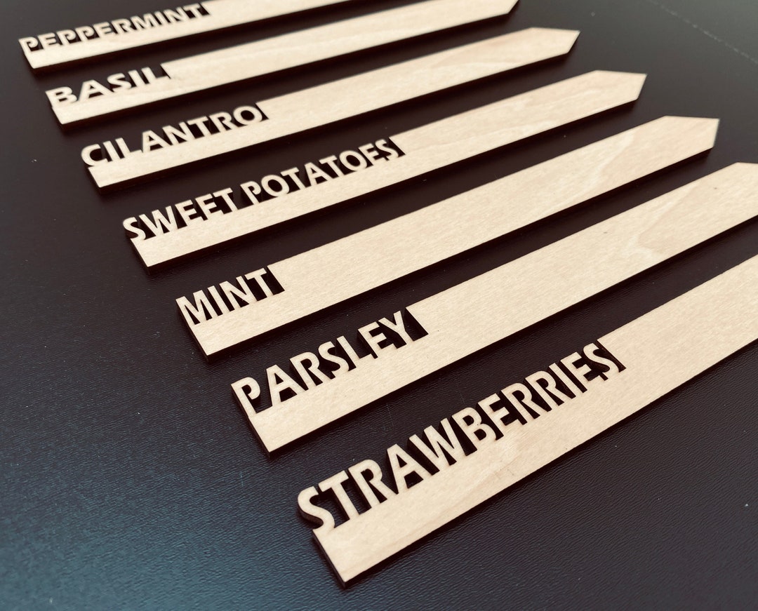 Personalized Garden Markers for Your Green Space: Keep Your Plants ...