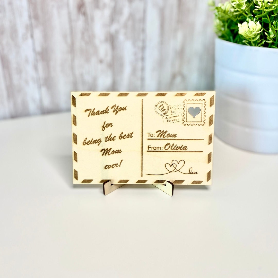 Personalized Gift Letter Message perfect Gift for Mom and Loved Ones ...