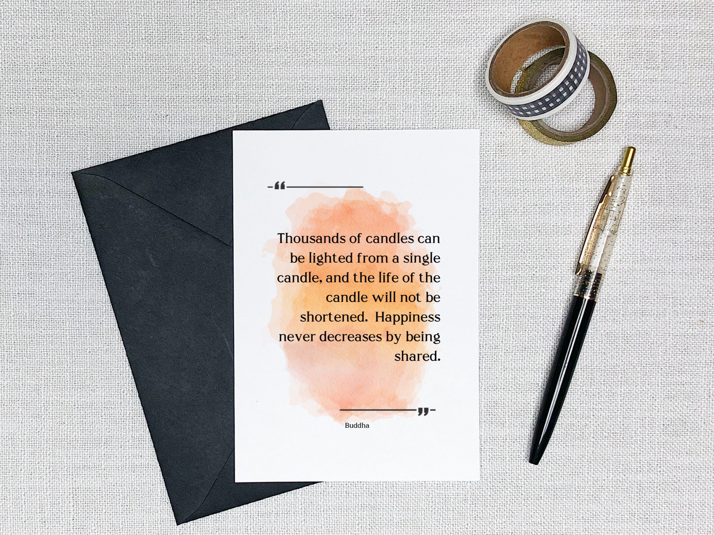 Thousands of Candles - Buddha - Printable Wall Art - 2 Versions ...