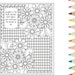 Inspirational Quotes With Lattice Flowers - Adult Coloring Pages ...