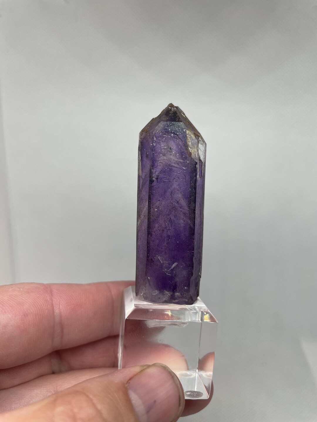 Pinky Mine Amethyst Enhydro From Namibia - Etsy