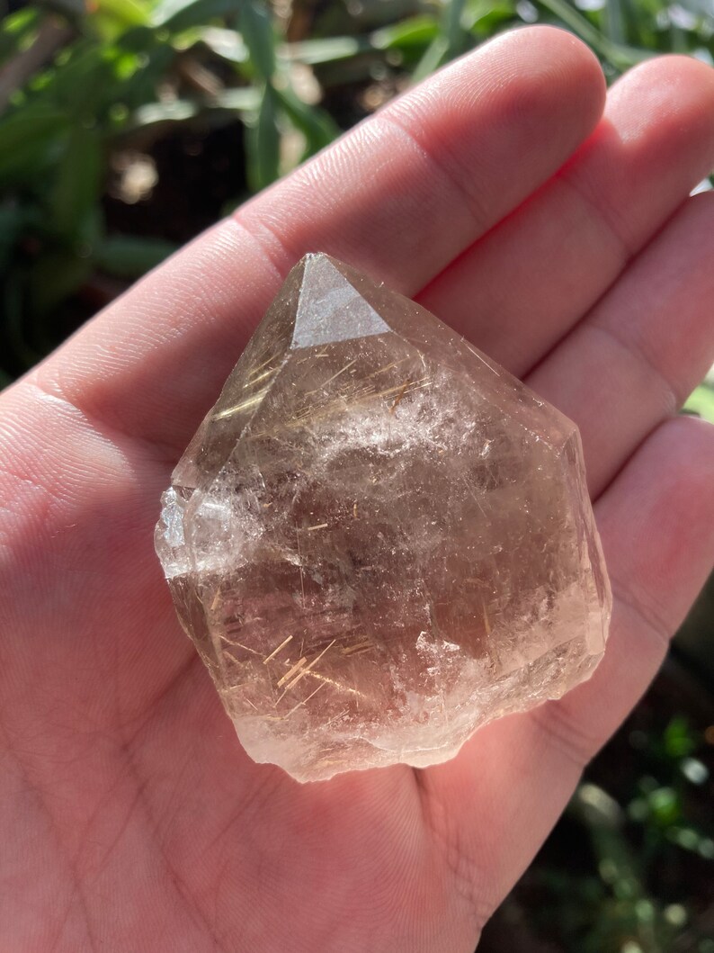 Quartz With Rutile Inclusions From Brazil - Etsy
