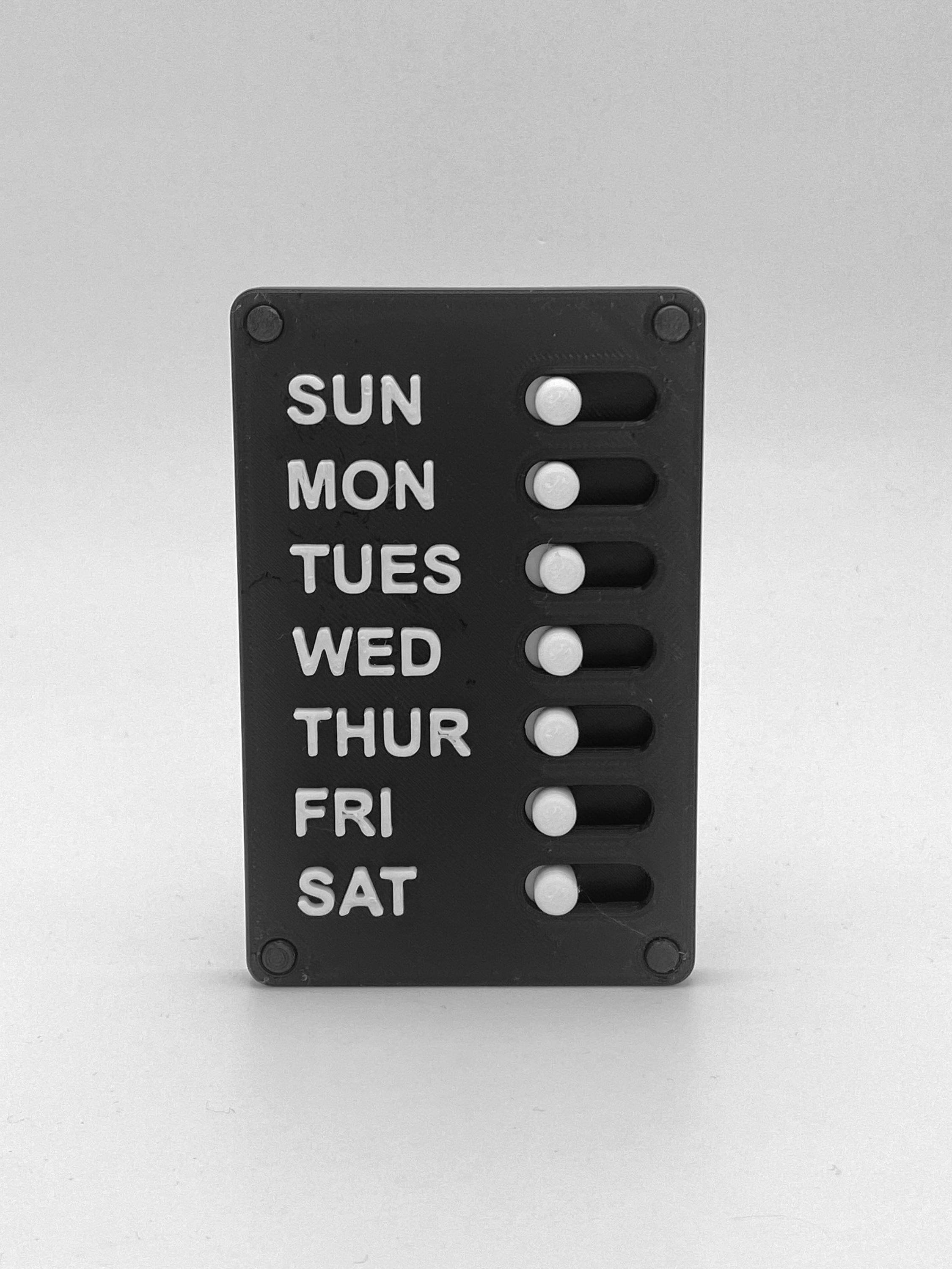 Habit Tracker Checklist | Magnetic Fridge Mount or Freestanding | Daily ...