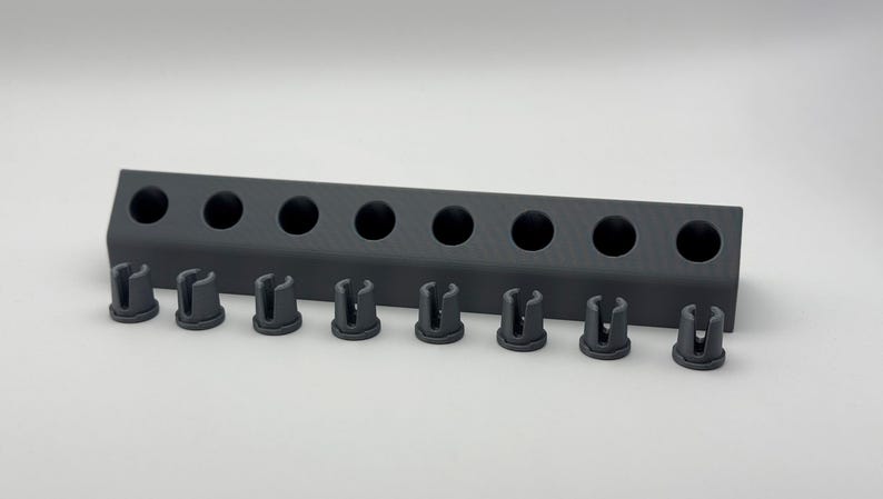 Router Bit Wall Organizer – Modular 3D Printed Rack for 1/4" & 1/2 ...