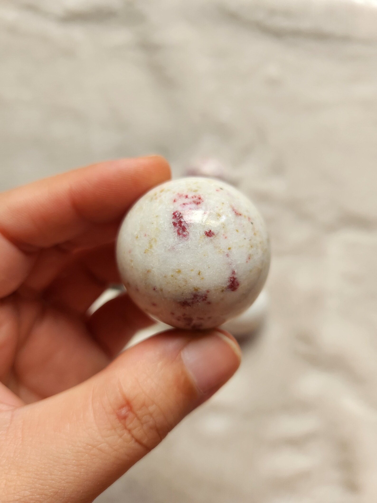 Beautiful 9 Cinnabar Spheres - Etsy