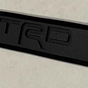 Toyota Tundra Center Console Badge - Debossed (SR5 Style) - Etsy