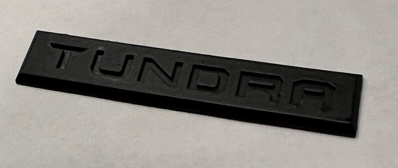 Toyota Tundra Center Console Badge - Debossed (SR5 Style) - Etsy