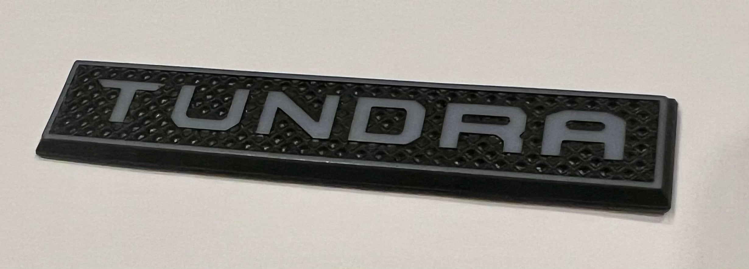 Toyota Tundra Center Console Badge - Embossed (TRD Pro/limited Style ...
