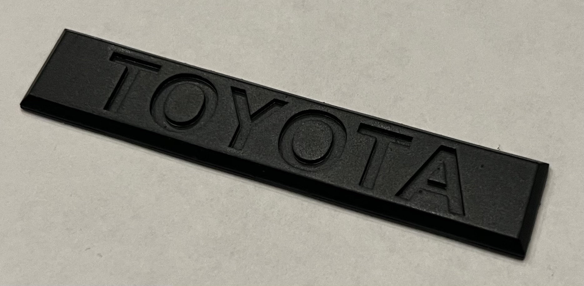 Toyota Tundra Center Console Badge - Debossed (SR5 Style) - Etsy