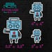 Boombot Sticker Mr. Marbles Teacher Vinyl Sticker Planner Sticker ...