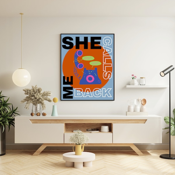 She Calls Me Back Art - Etsy