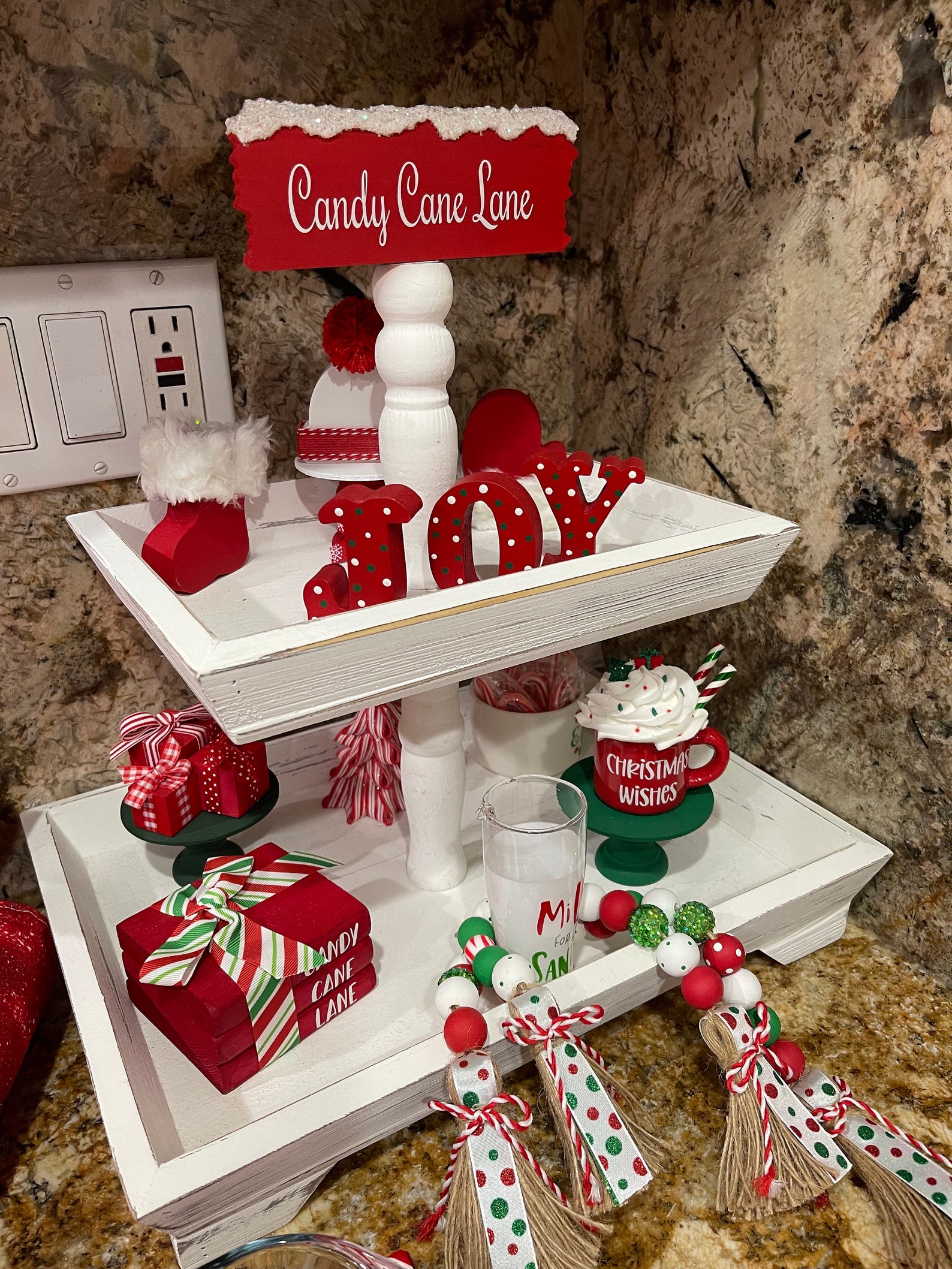 Mini Presents Trio: Christmas Tray Decor - Etsy