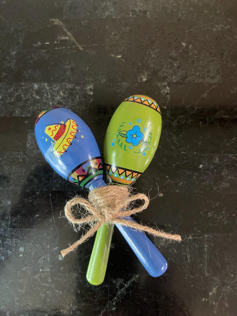 Maracas: Fiesta Tray Decor - Etsy