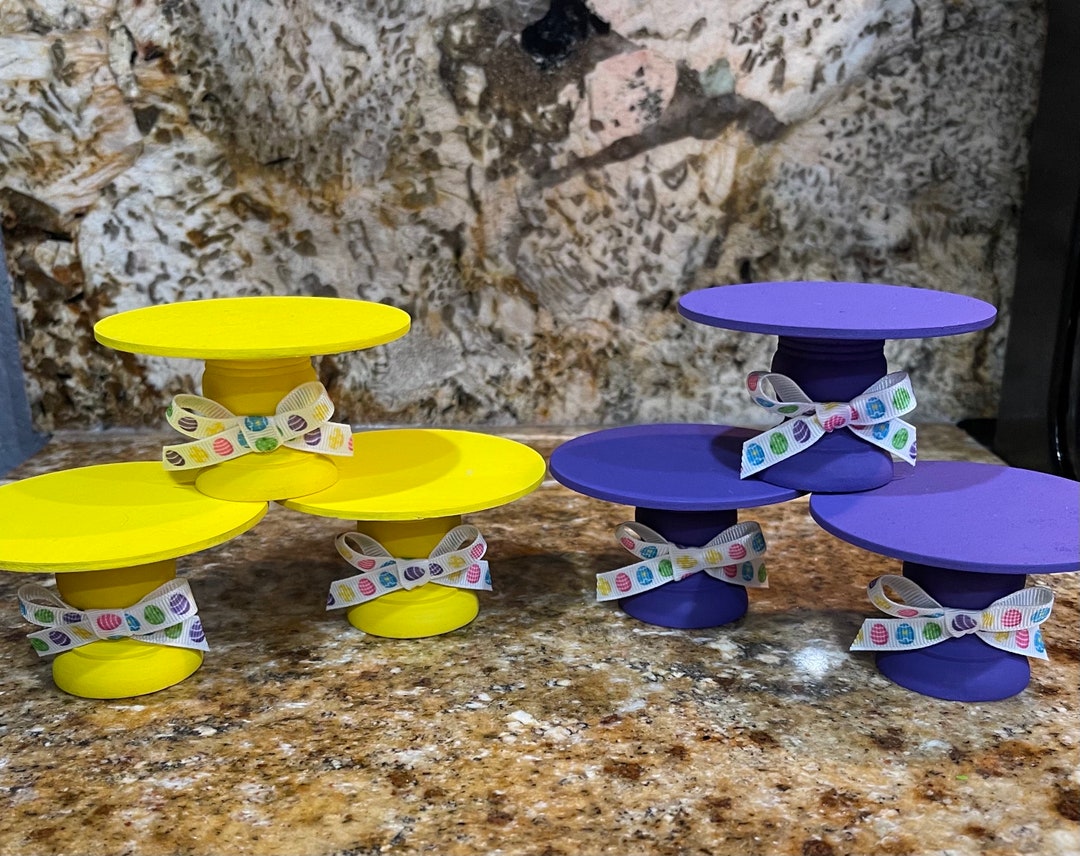 Easter Mini Riser/tiered Tray Decor/cupcake Stand/easter Decor ...