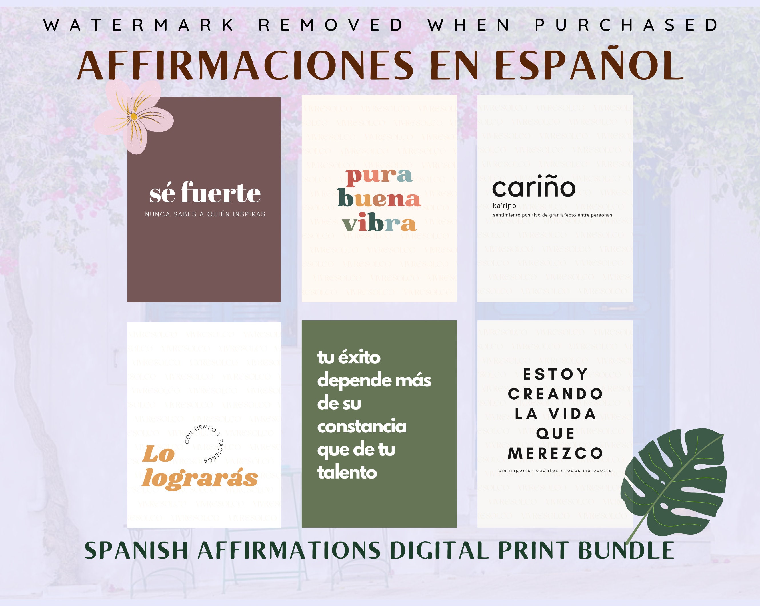 6 Spanish Motivational Quotes | Frases En Español | Affirmaciones En ...