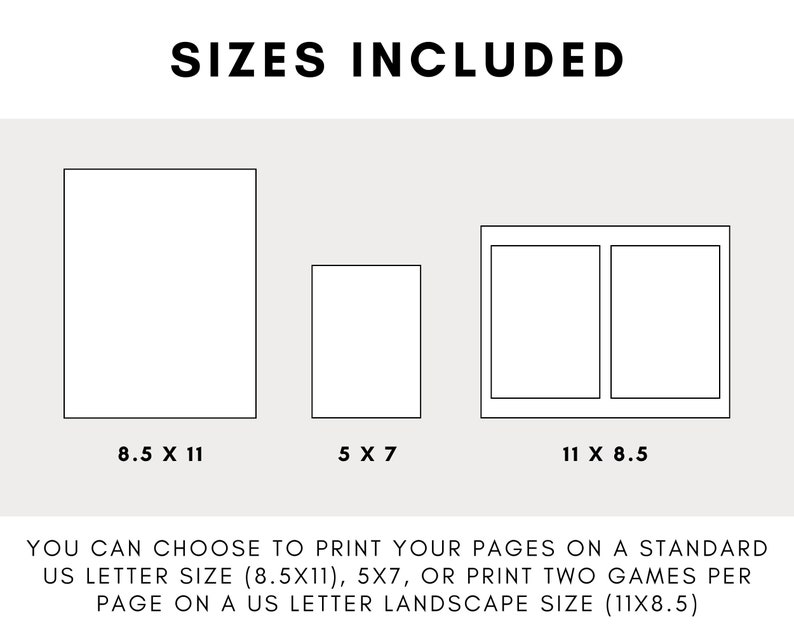 22 Editable Baby Shower Game Bundle, Minimalist Baby Shower Games ...